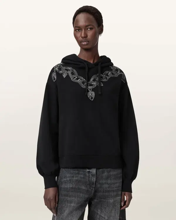 ALLSAINTS Drip Rihan Oversized Hoodie