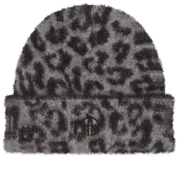 ANINE BING Elia Beanie - Leopard