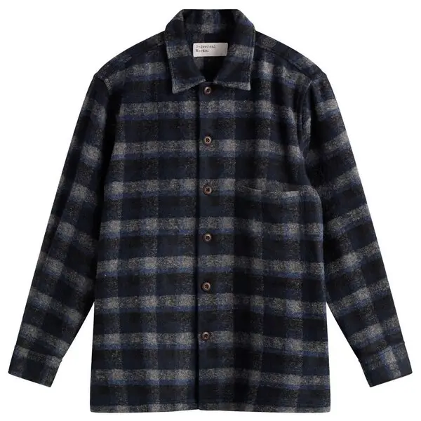 Universal Works Chandler Plaid Fatigue Overhirt