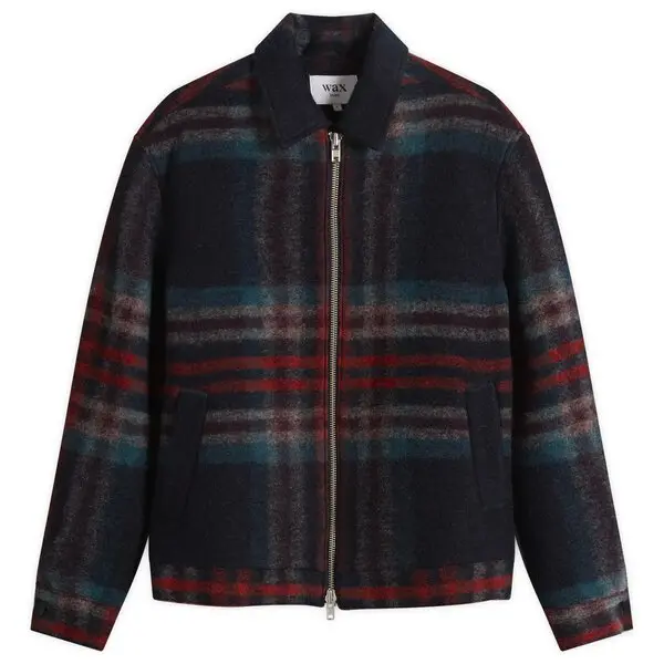 WAX LONDON Heath Wool Check Jacket
