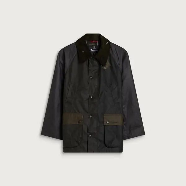 Barbour Patchwork Os Bedale Wax Jacket - Sage Multi