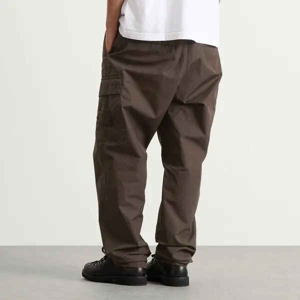 Stone Island Ghost Weatherproof Cotton Canvas Cargo Pants - Dark Brown