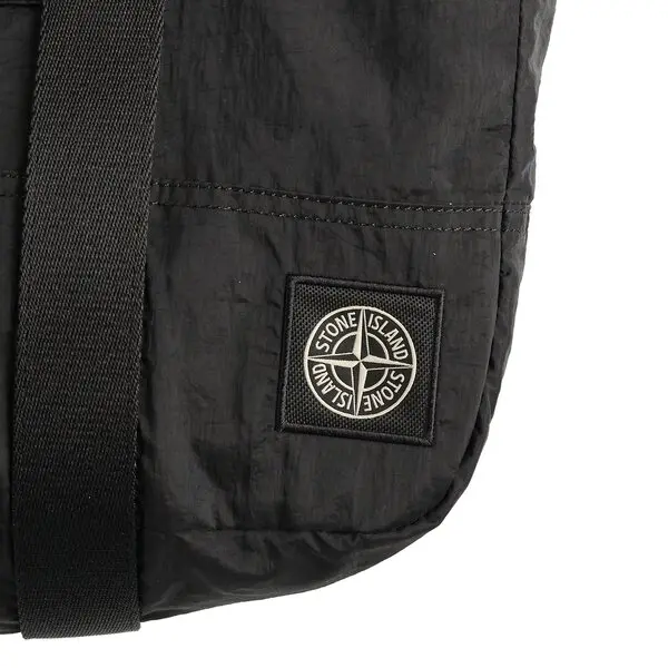 Stone Island Nylon Metal Tote Bag - Black