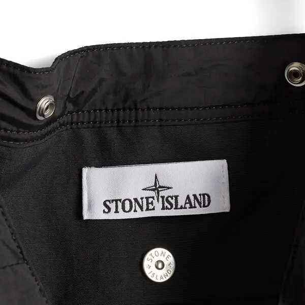 Stone Island Nylon Metal Tote Bag - Black