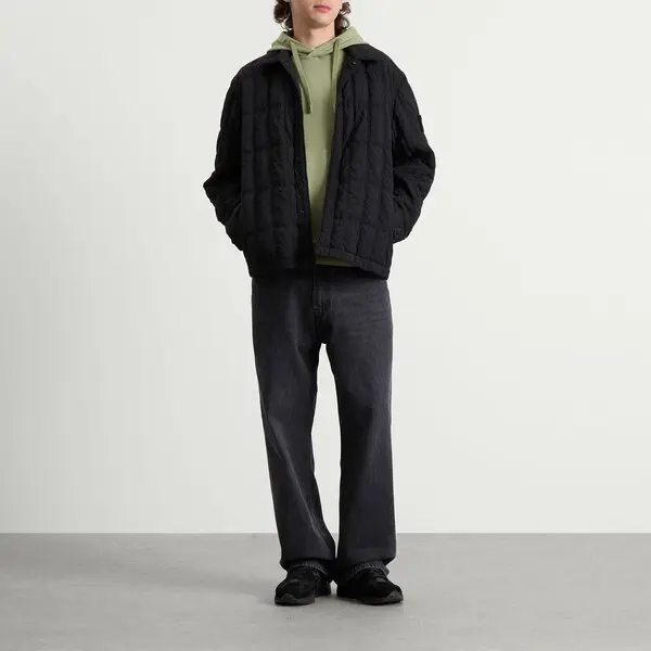 Stone Island Ghost Nylon Smerigliato Primaloft Jacket - Black