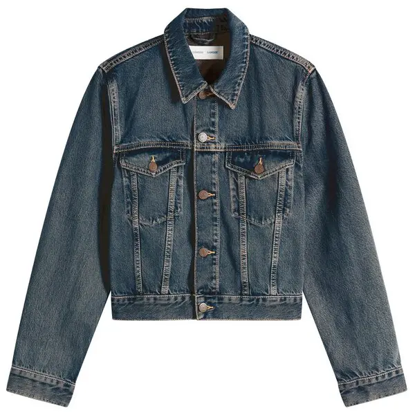 SAMSØE SAMSØE Sabeth Denim Jacket - Burnt Oak