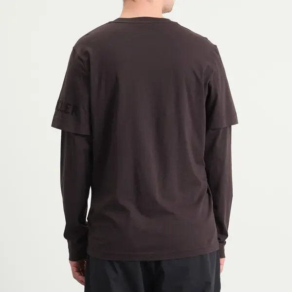 Moncler Long Sleeve Double Layer T-shirt