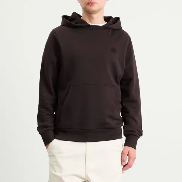 Moncler Washed Hoodie - Brown