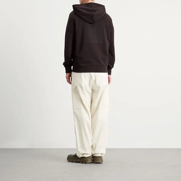 Moncler Washed Hoodie - Brown
