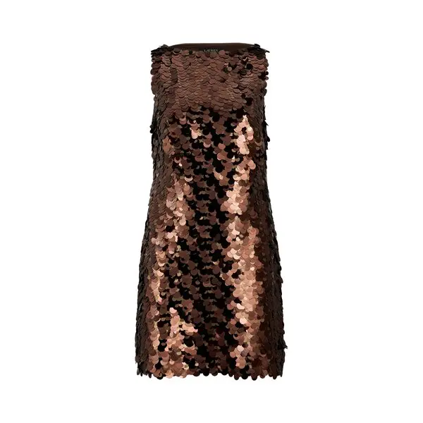 Ralph Lauren Sequin Embellished Shift Dress