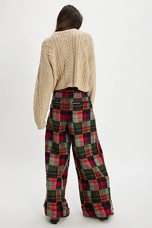 Free People Fillipa Belted Trousers