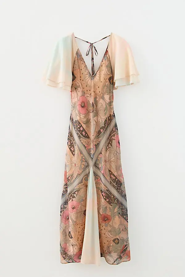 Free People Celestial Nights Maxi Dress - Fairy Combo