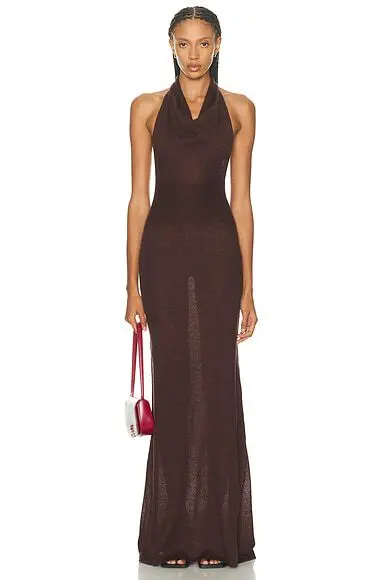 AYA MUSE Reed Dress - Bark