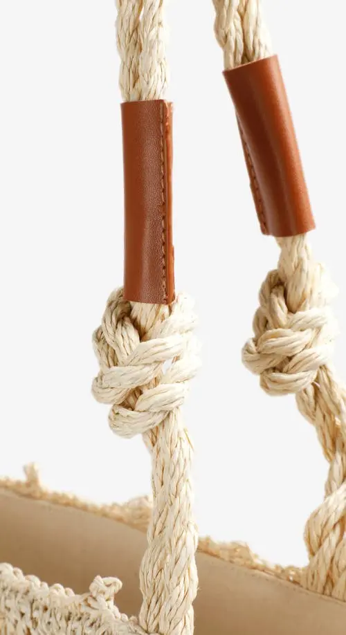 SCALPERS Raffia Bag