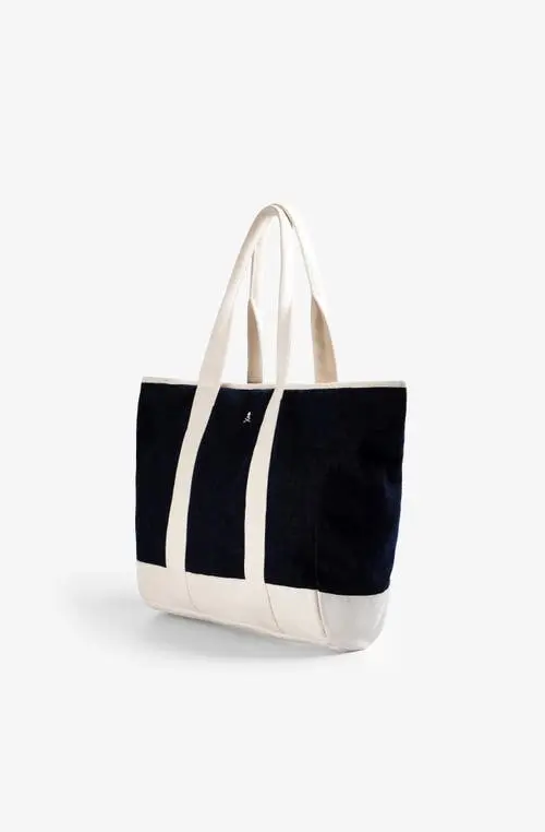 SCALPERS Belu Two-tone Travel Bag - Denim