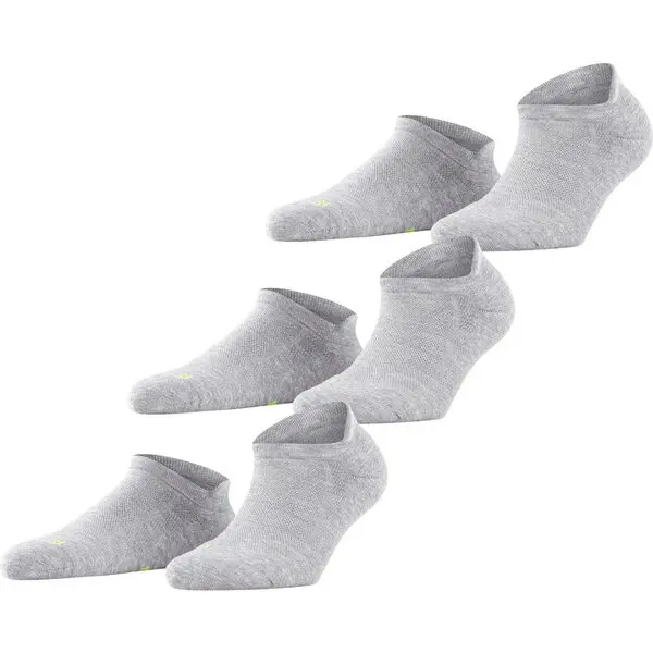 Falke Cool Kick 3-pack Sneaker Socks - Light Grey