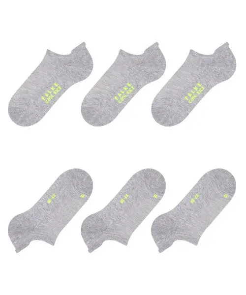 Falke Cool Kick 3-pack Sneaker Socks - Light Grey