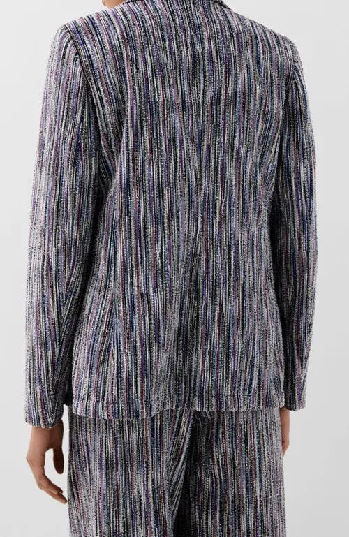 SCALPERS Knitted Printed Blazer