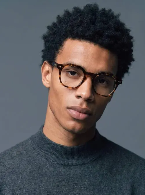 NCMPRBL Geometric Full Rim Eyeglasses