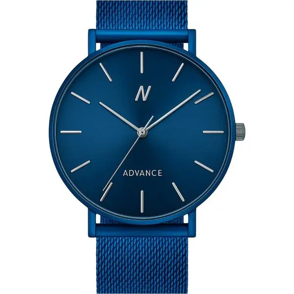 NCMPRBL Advance Mesh Strap Watch - Midnight Blue