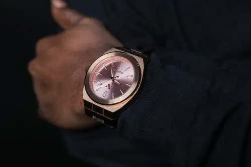 NCMPRBL Elevate Link Bracelet Watch - Rose Gold/sunray