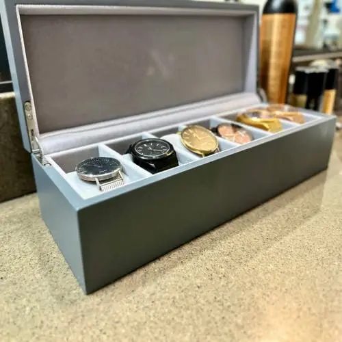 NCMPRBL Six Slot Watch Display Case