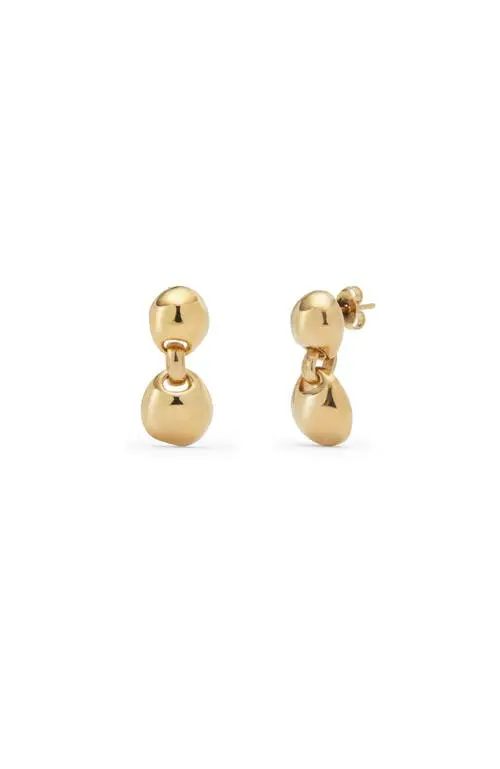UNODE50 Mini Ball Stud Earrings - Gold
