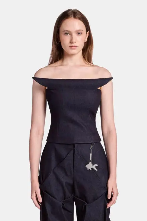 KATE BARTON Astrid Denim Corset