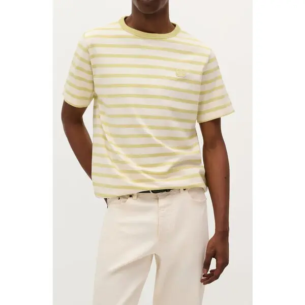 SCALPERS Stripes Patch Tee - Melon