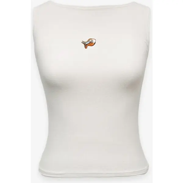 KATE BARTON X Goldfish® Chrome Tank Top