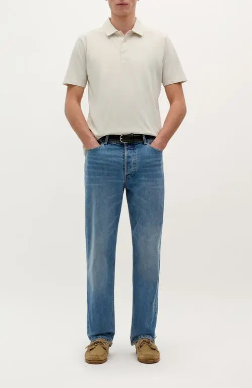 SCALPERS Icon Jersey Polo - Light Grey