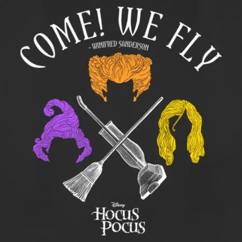HOCUS POCUS Come We Fly' Graphic T-shirt
