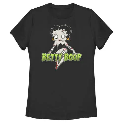 BETTY BOOP Zombie Logo Graphic T-shirt