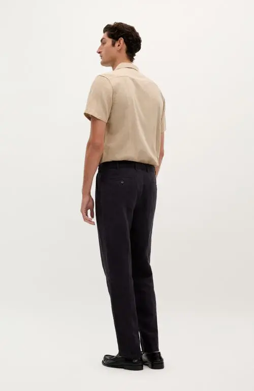SCALPERS Firenze Linen Pants - Navy