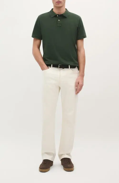 SCALPERS Basic Polo - Dark Khaki