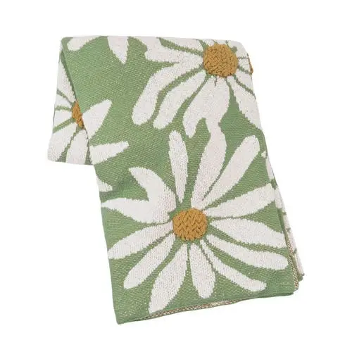 CAROL & FRANK Daisy Throw Blanket