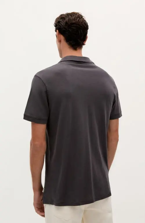 SCALPERS Thin Polo - Anthracite