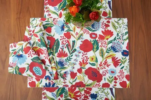 CAROL & FRANK Bella Winter Table Runner 13" X 72