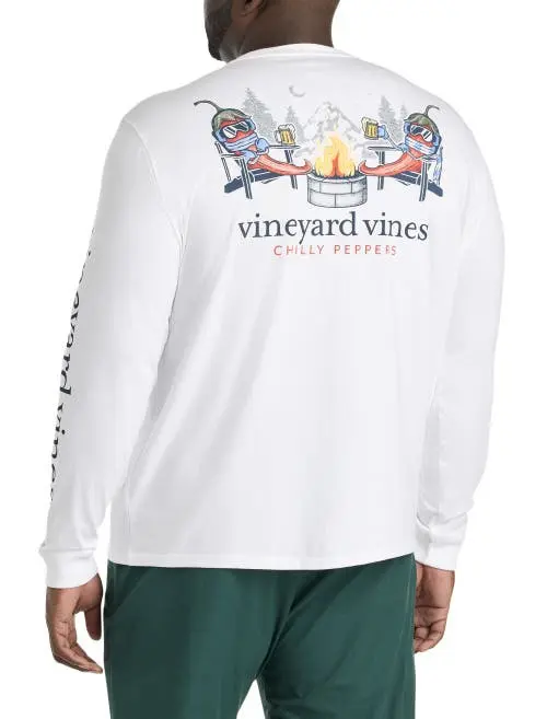 Vineyard Vines Big & Tall Chilly Peppers Graphic Tee