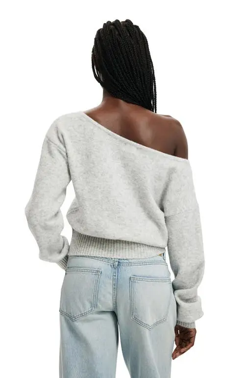 COTTON ON Luxe Slouchy Knit - Grey Marle