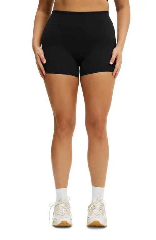 Cotton:on Active Ultra Soft Invisible Scrunch Shortie Shorts - Black