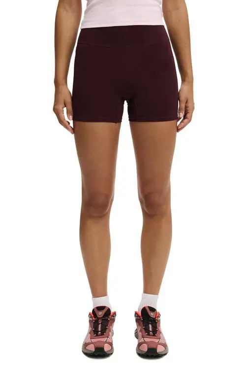 Cotton:on Active Ultra Soft Invisible Scrunch Shortie Shorts - Cherry Ripe