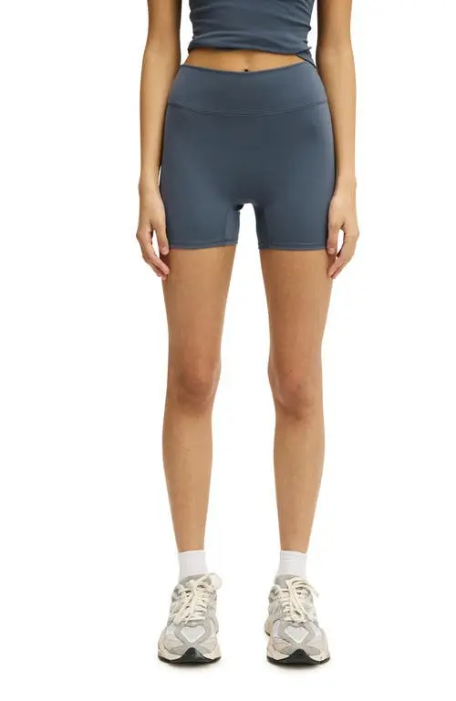 Cotton:on Active Ultra Soft Invisible Scrunch Shortie Shorts - Folkstone Grey