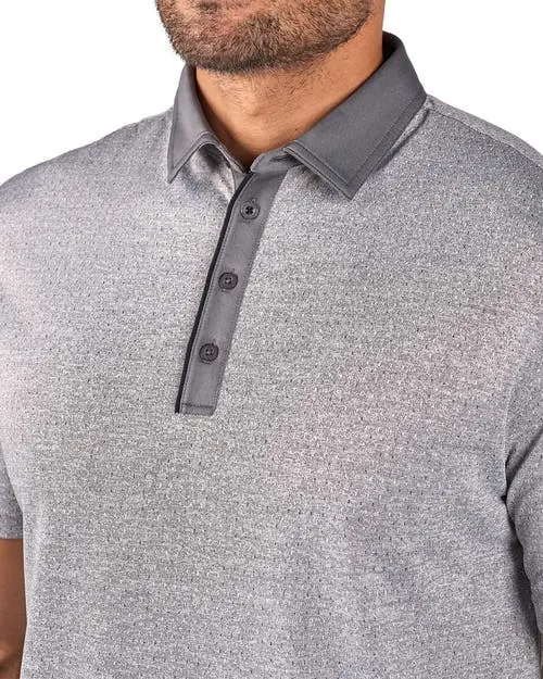 BLACK CLOVER Kingsmen Polo - Charcoal