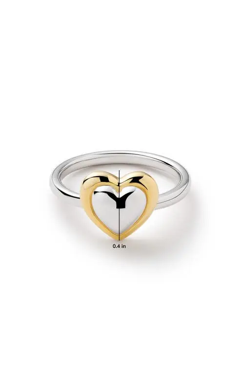 ANA LUISA Camelia Heart Ring