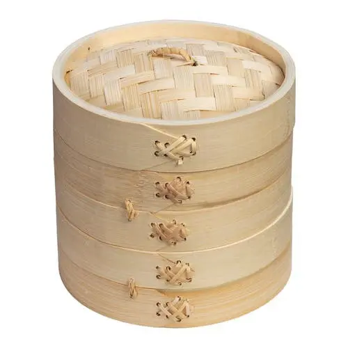 JOYCE CHEN 2-tier Steamer Baskets - Bamboo