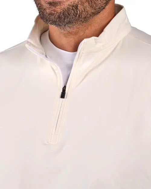 BLACK CLOVER Quarter-zip Pullover - Vanilla Stone