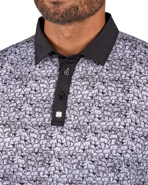 BLACK CLOVER Longhorn Polo