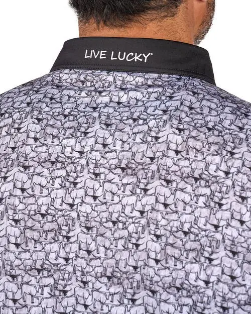BLACK CLOVER Longhorn Polo