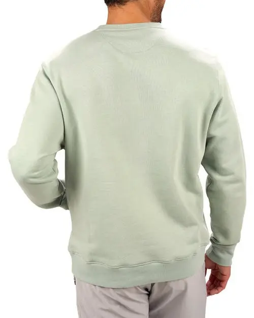 BLACK CLOVER Pocket Crewneck Pullover - Sage